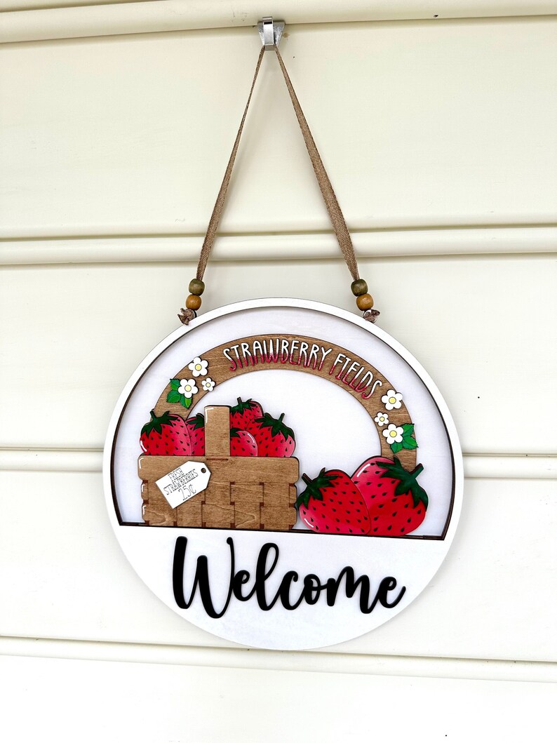 Strawberry ADD-ON INSERT Only(for 10.50" Pocket Interchangeable Door ...