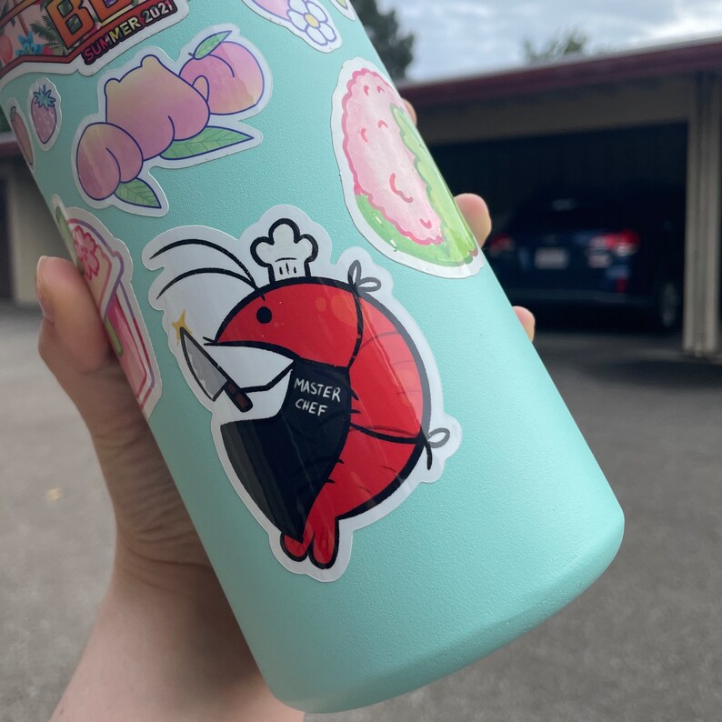 Shrimp Fried Rice Meme Sticker | Shrimp Chef | Funny Meme Sticker ...