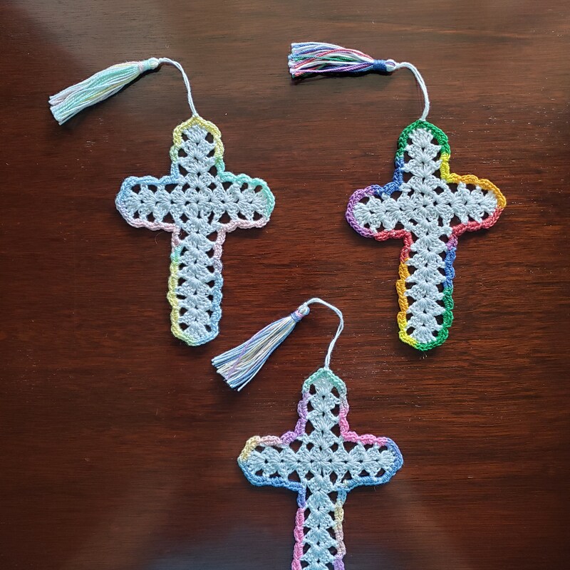 Cross Bookmark - Etsy