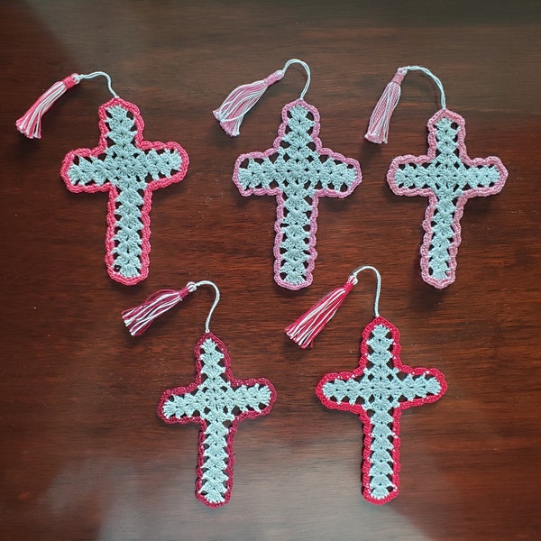 Cross Bookmark - Etsy