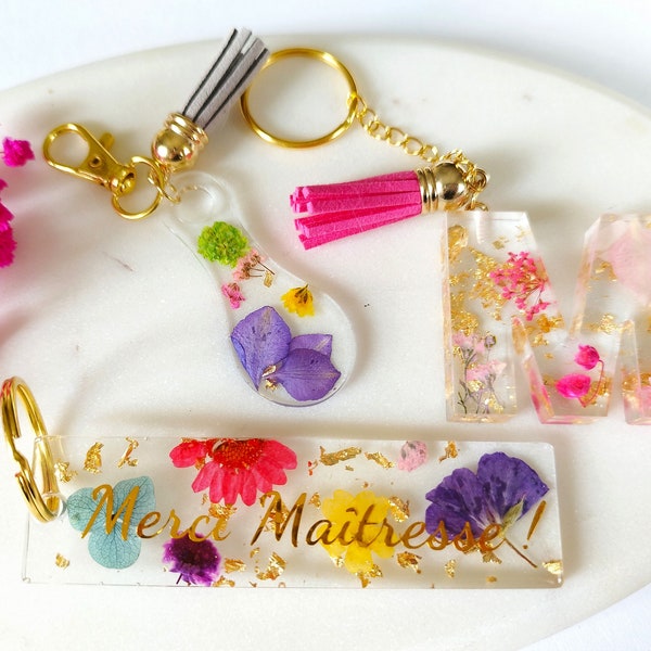 Resin Key Ring - Etsy