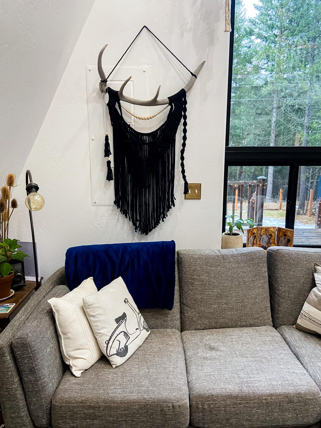 Elk Antler Macrame - Etsy