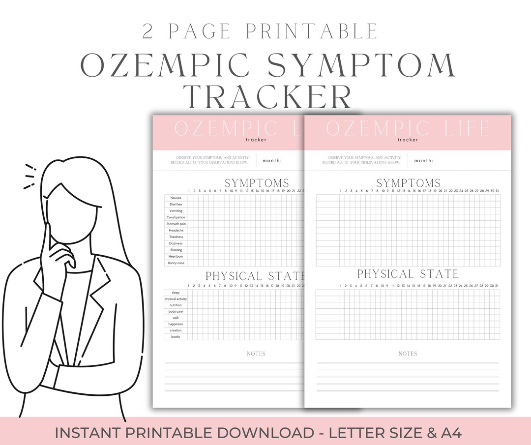 Ozempic Symptoms Tracker Injection Tracker Personalized Health ...