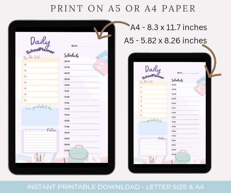 Homeschool Tracker Printable, Digital Daily Homeschool Planner, Daily ...