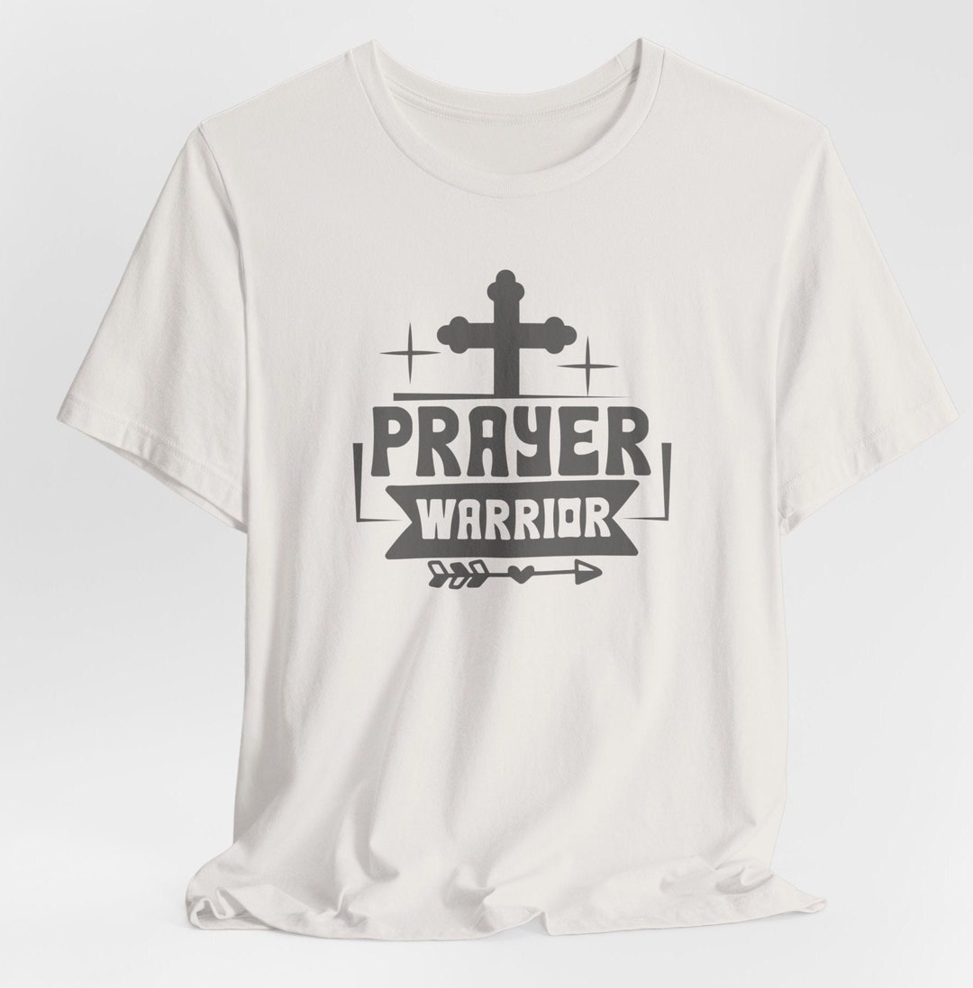 Prayer Warrior Shirt Christian Shirts Religious Clothing Religious ...