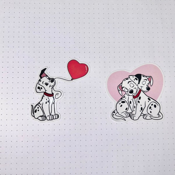 Dalmatian Stickers - Etsy