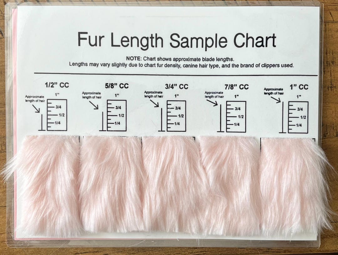 Grooming Hair Chart - Etsy