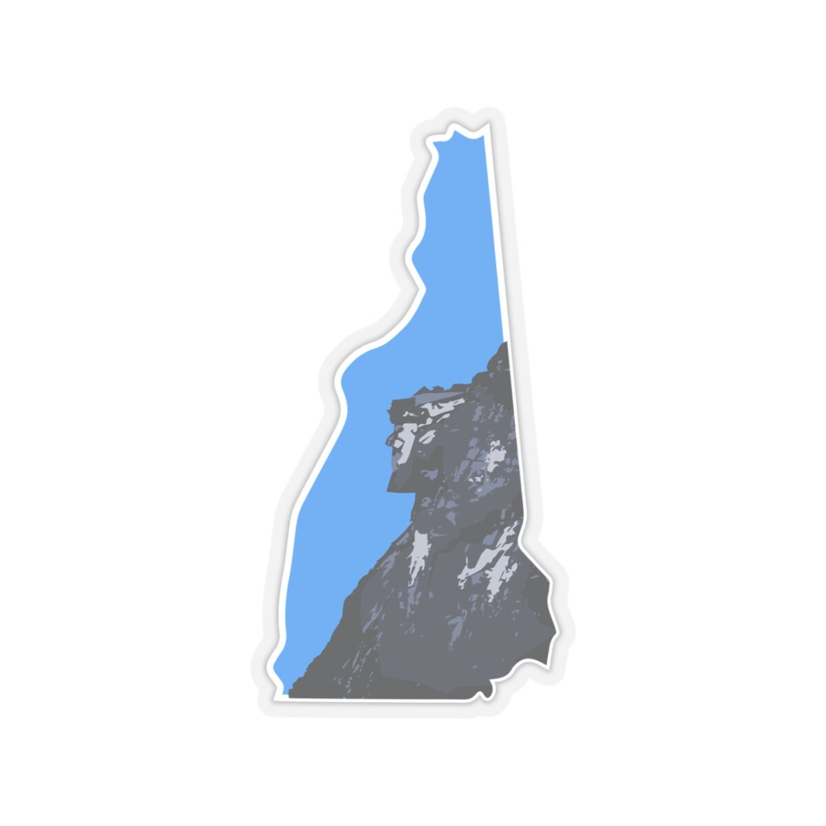 New England Sticker Set - Etsy