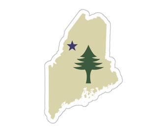 Maine Sticker - Etsy