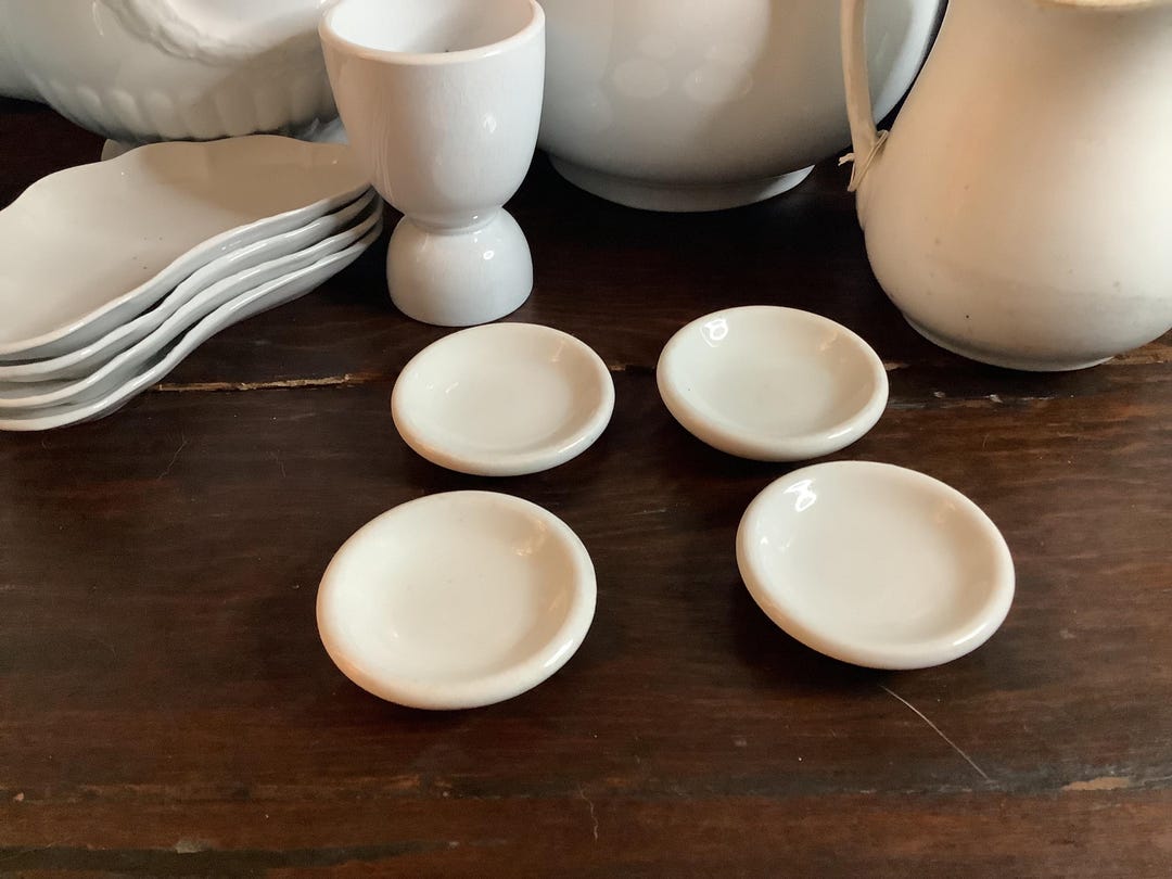 Chunky Ironstone Butter Pats Lot of 4 - Etsy