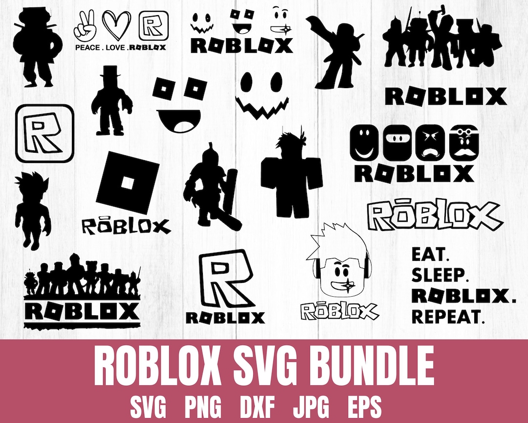 Roblox SVG Bundle, Roblox Boy Svg, Png, Eps, Dxf, Digital Download ...