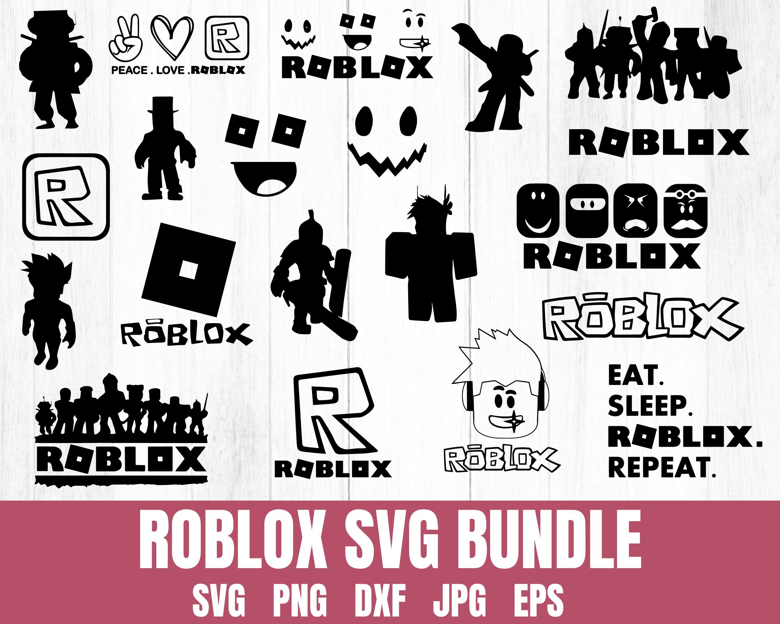 Roblox SVG Bundle, Roblox Boy Svg, Png, Eps, Dxf, Digital Download ...