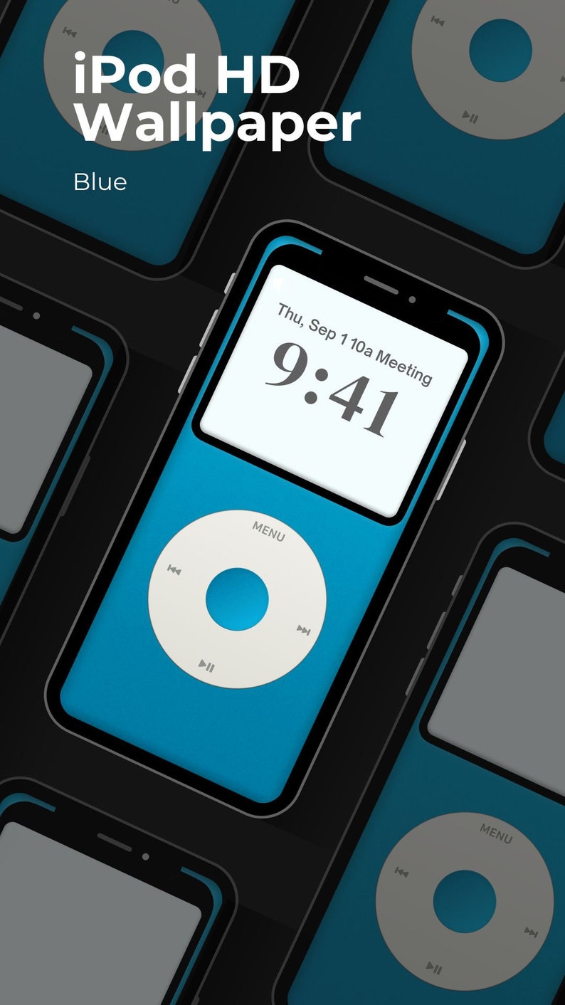 Blue Classic Ipod iPhone Wallpaper | Mobile Phone Wallpaper | Ios ...
