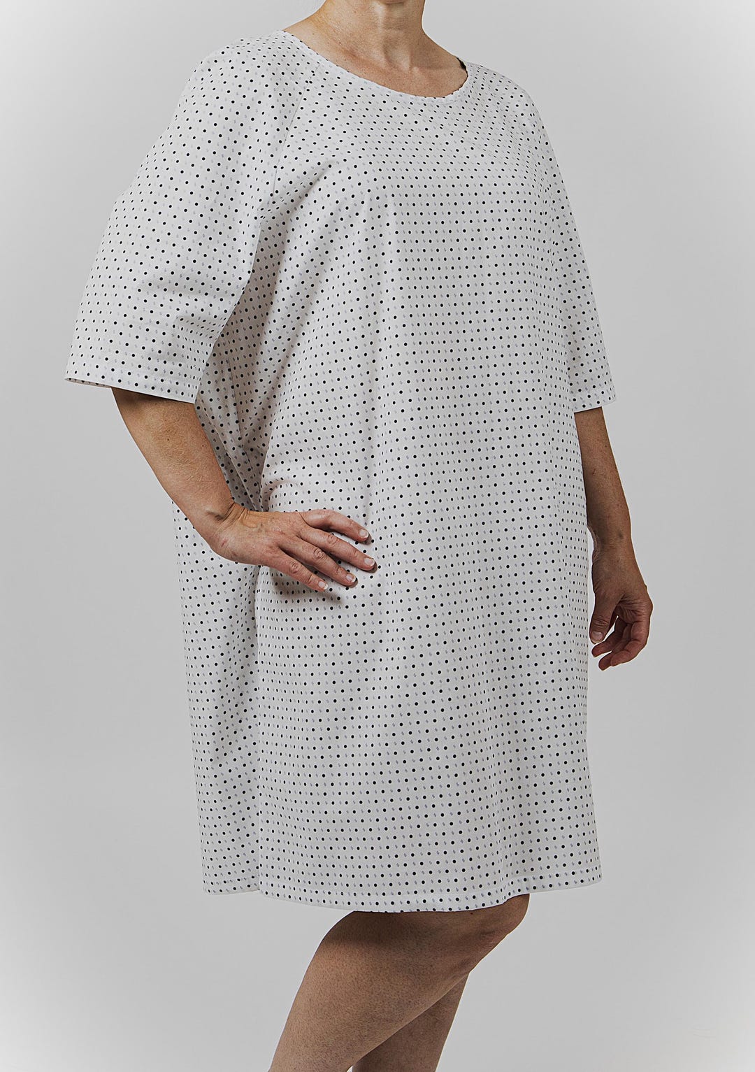 Easy Dress Hospital Gown | Unisex Hospital Gown | Post Surgery Gown ...
