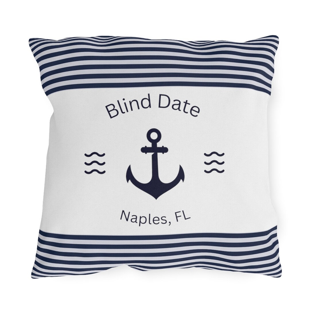 Custom Boat Pillow Personalized Yacht Captain Pontoon Accessories ...