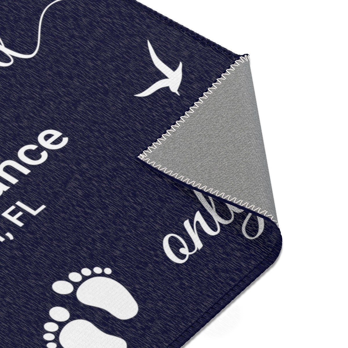 Naked Feet Mat for Boat, Custom Welcome Aboard Mat, Remove Shoes Mat ...