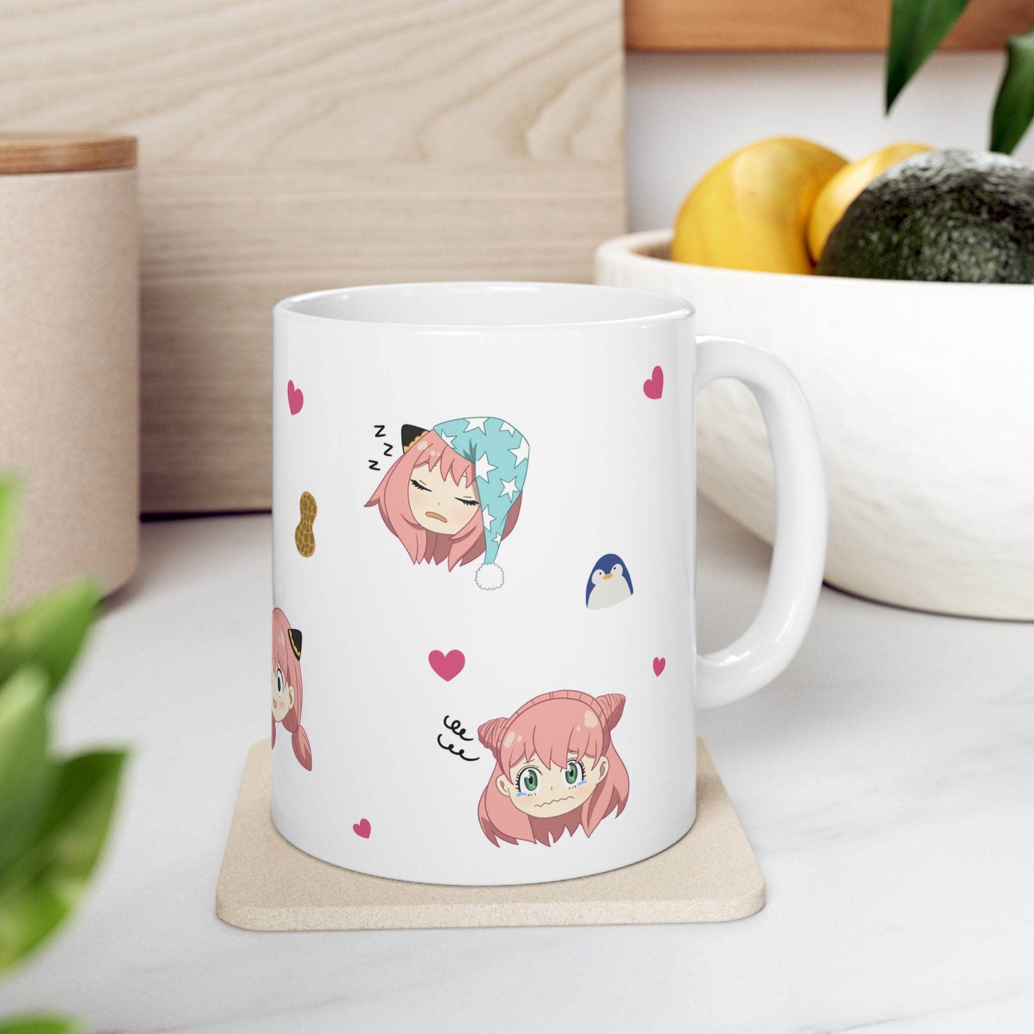 Anya Forger Spy X Family Inspired Ceramic Mug 11 Oz - Etsy