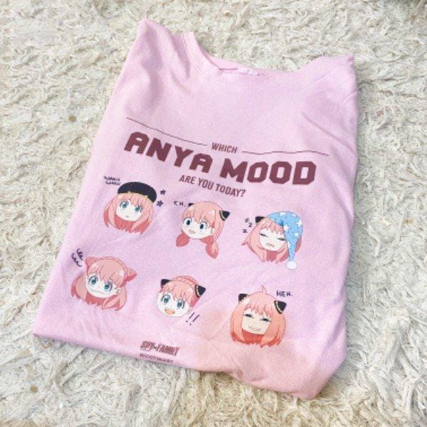 Anya Mood - Spy X Family Anya Forger Anime Inspired Design Tee Unisex T ...