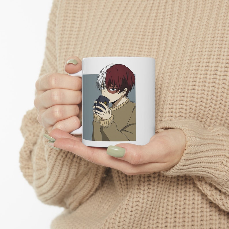 Shoto Todoroki My Hero Academia BNHA Tea Coffee Anime Ceramic Mug 11oz ...