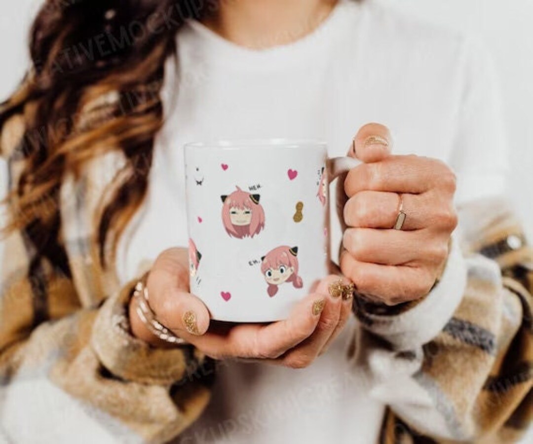 Valentine's Day Anya Forger Spy X Family Inspired Ceramic Mug 11 Oz - Etsy