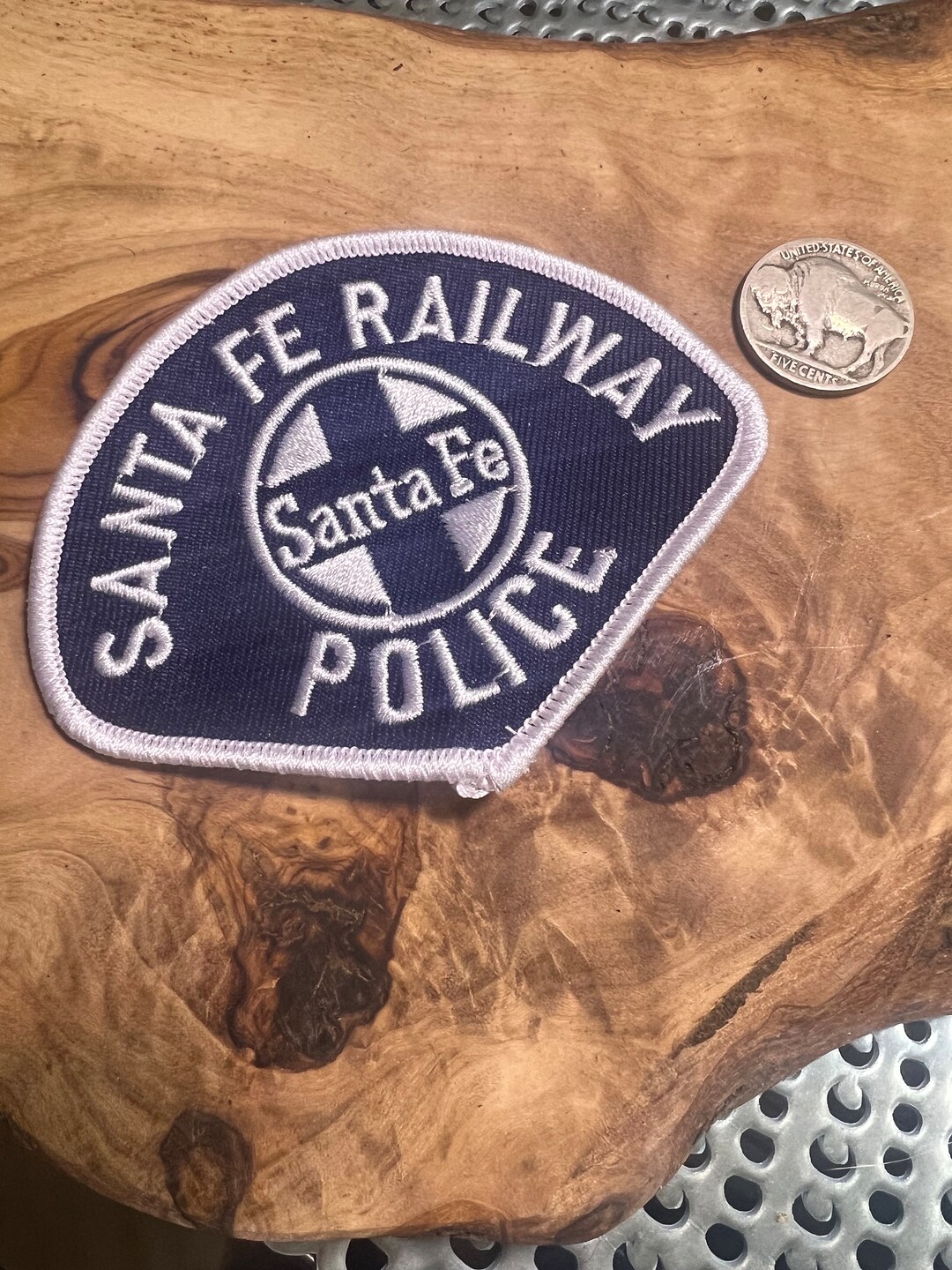 Santa Fe Rail Railway Police Patch - Etsy