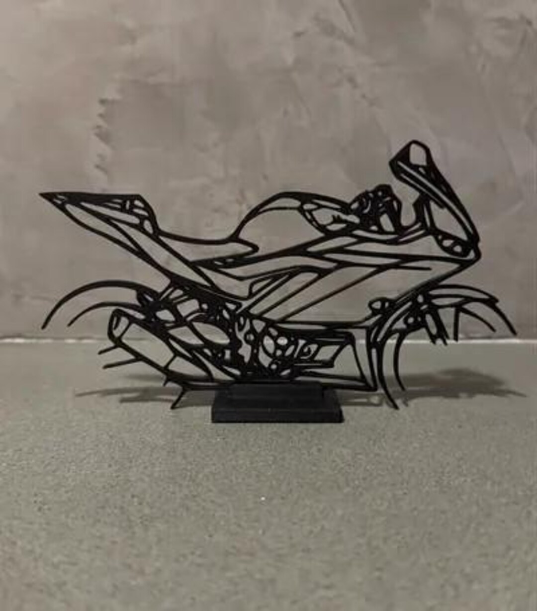 Yamaha Motorcycle Desktop Silhouette Decorations - Etsy