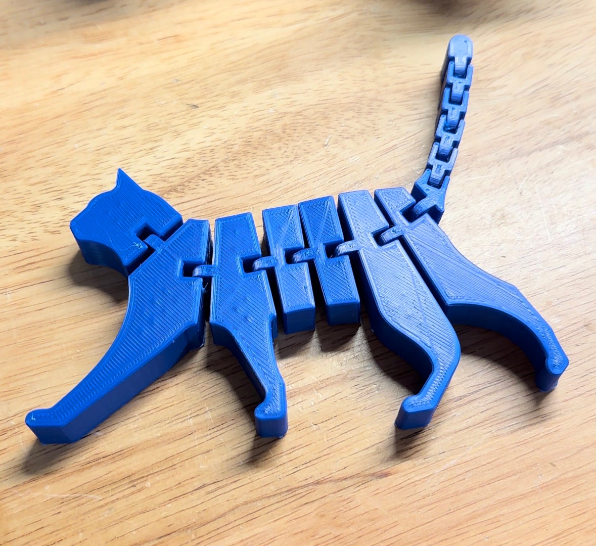 Flexi-cat the Flexible Cat Fidget Toy - Etsy