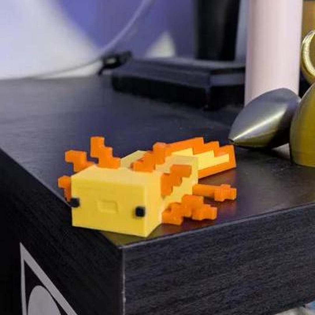 Axolotl Articulated Figure - Etsy