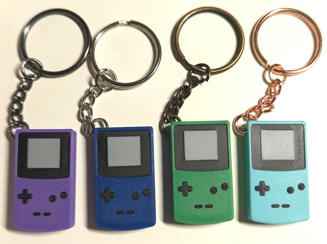 Gameboy Color Keychain - Etsy
