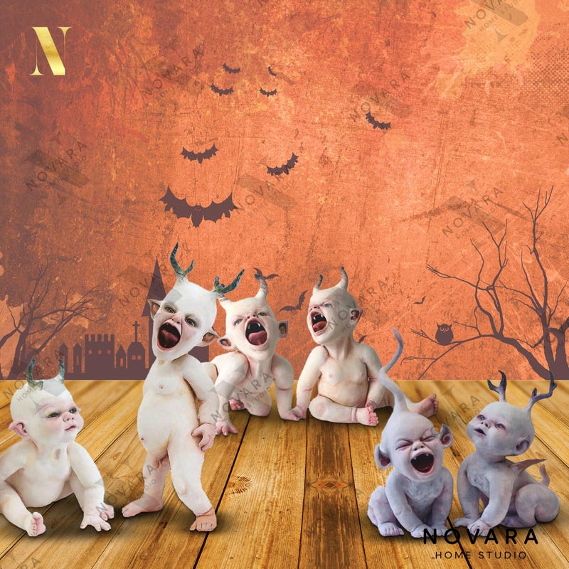 Baby Dolls Figurines - Etsy