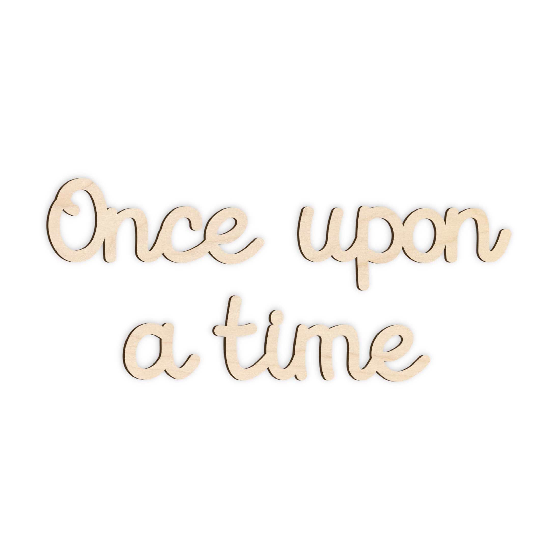 Once Upon a Time Sign, Reading Nook Sign, Nursery Wall Decor Boho, Once ...