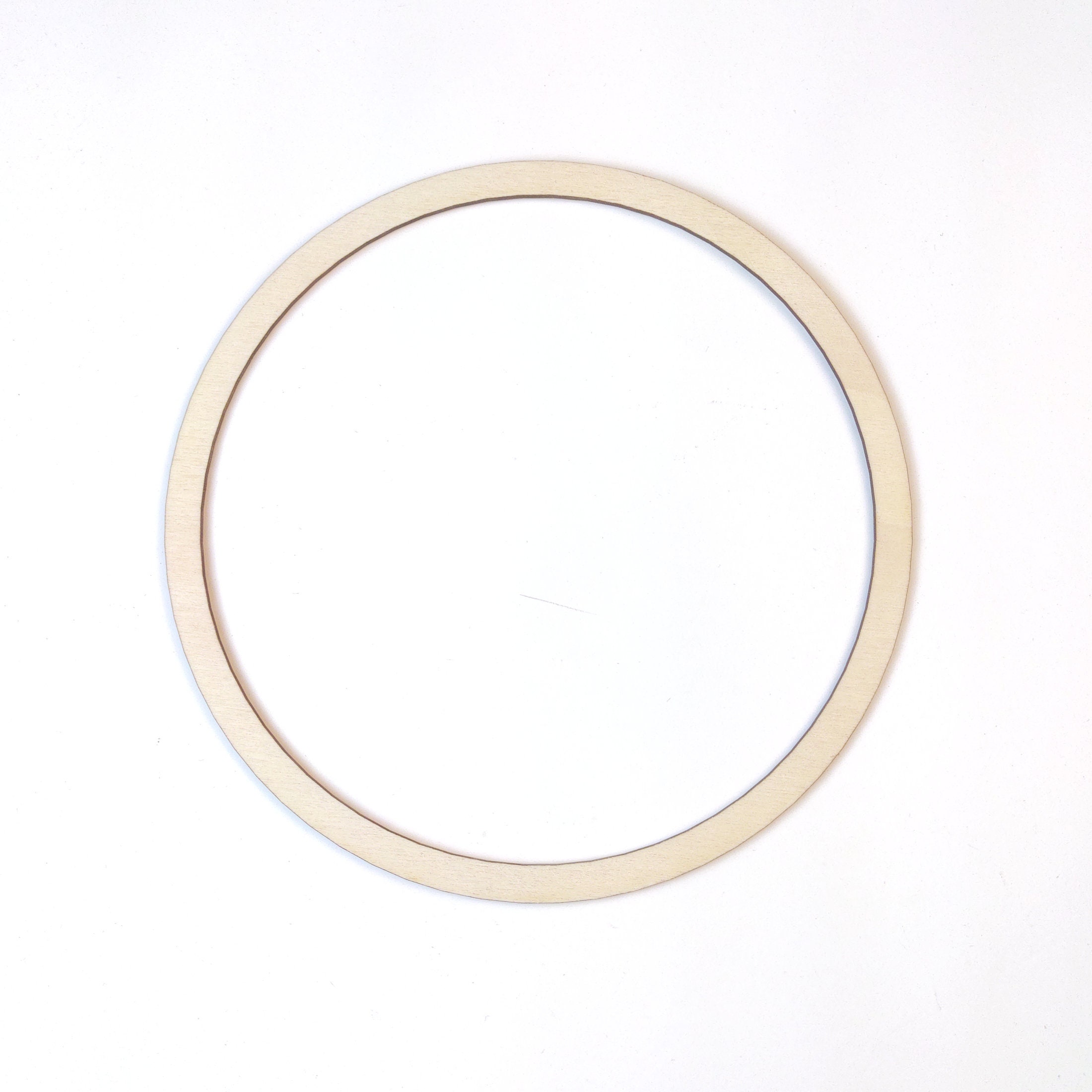 Wooden Macrame Hoops, Wooden Circle, Round Dreamcatcher Ring, Macrame ...