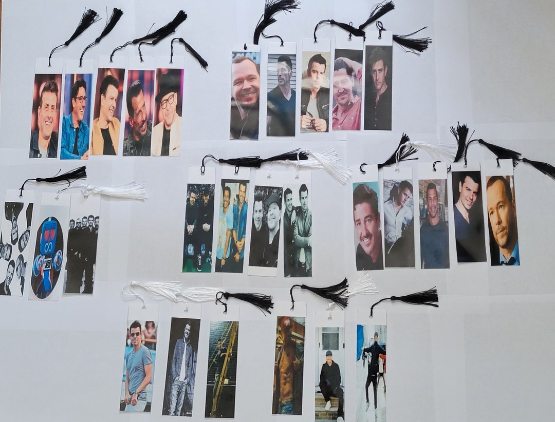 New Kids on the Block Bookmarks NKOTB Jordan, Donnie, Joe, Danny ...