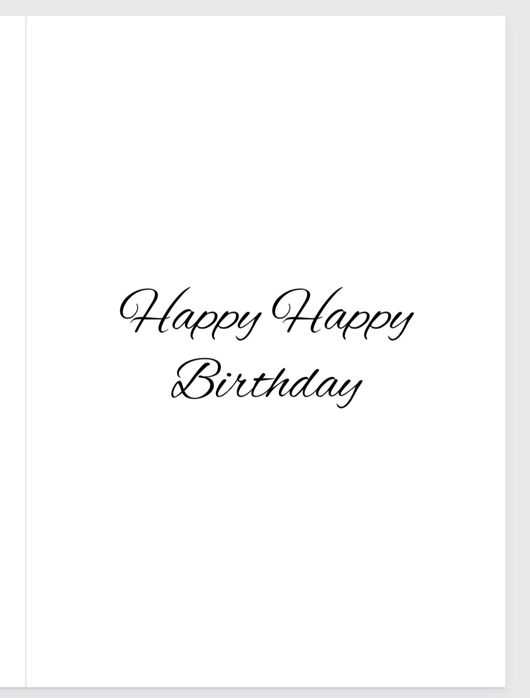 Channing Tatum Happy Birthday Card
