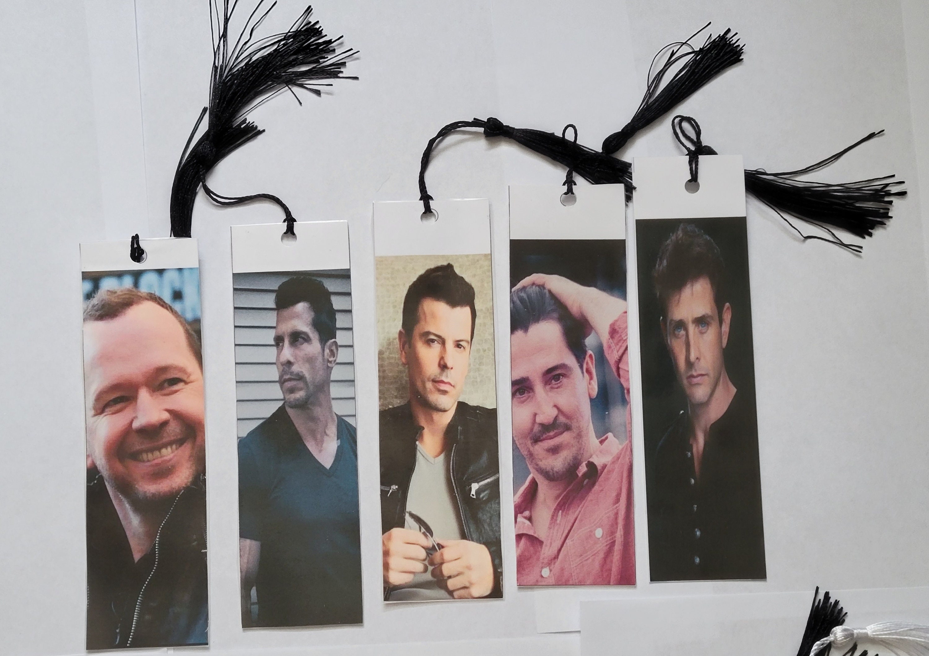 New Kids on the Block Bookmarks NKOTB Jordan, Donnie, Joe, Danny ...