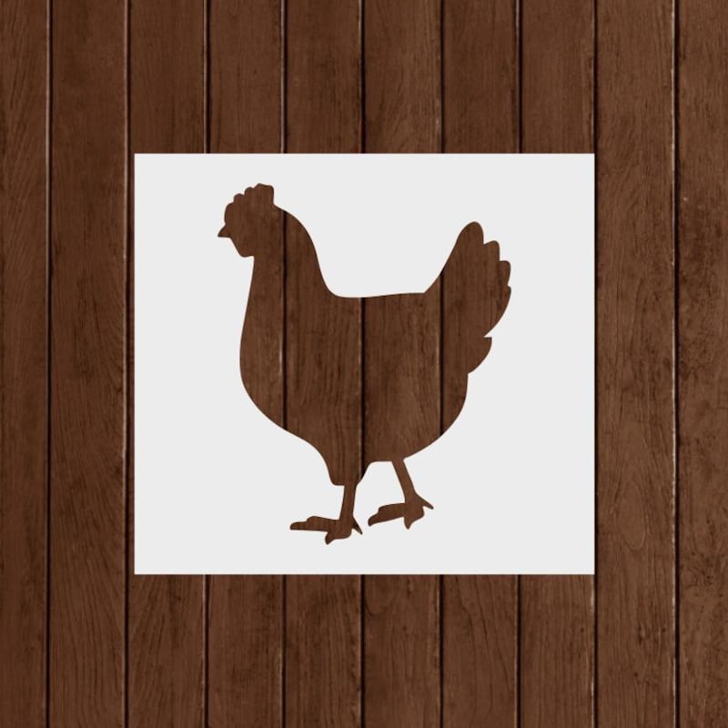 Chicken Stencil - Etsy