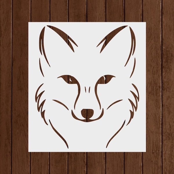 Fox Stencil - Etsy