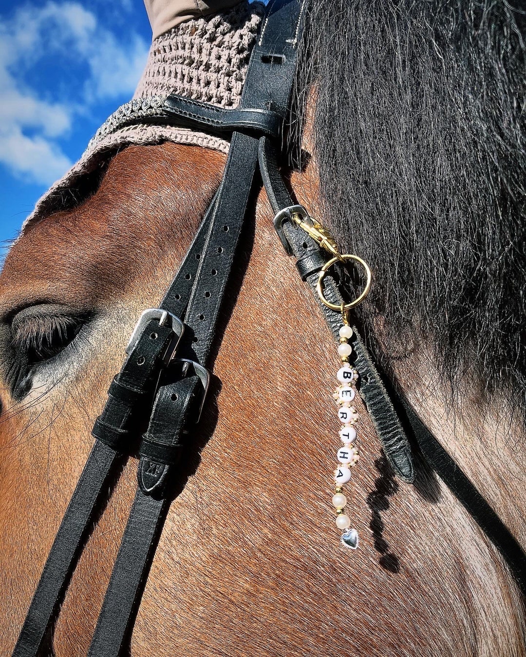 Horse Name Bridle Charm - Etsy UK