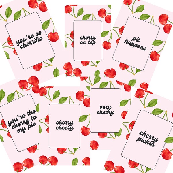 Cherry Pun Puns - Etsy