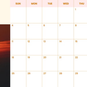 Digital Calendar - Etsy