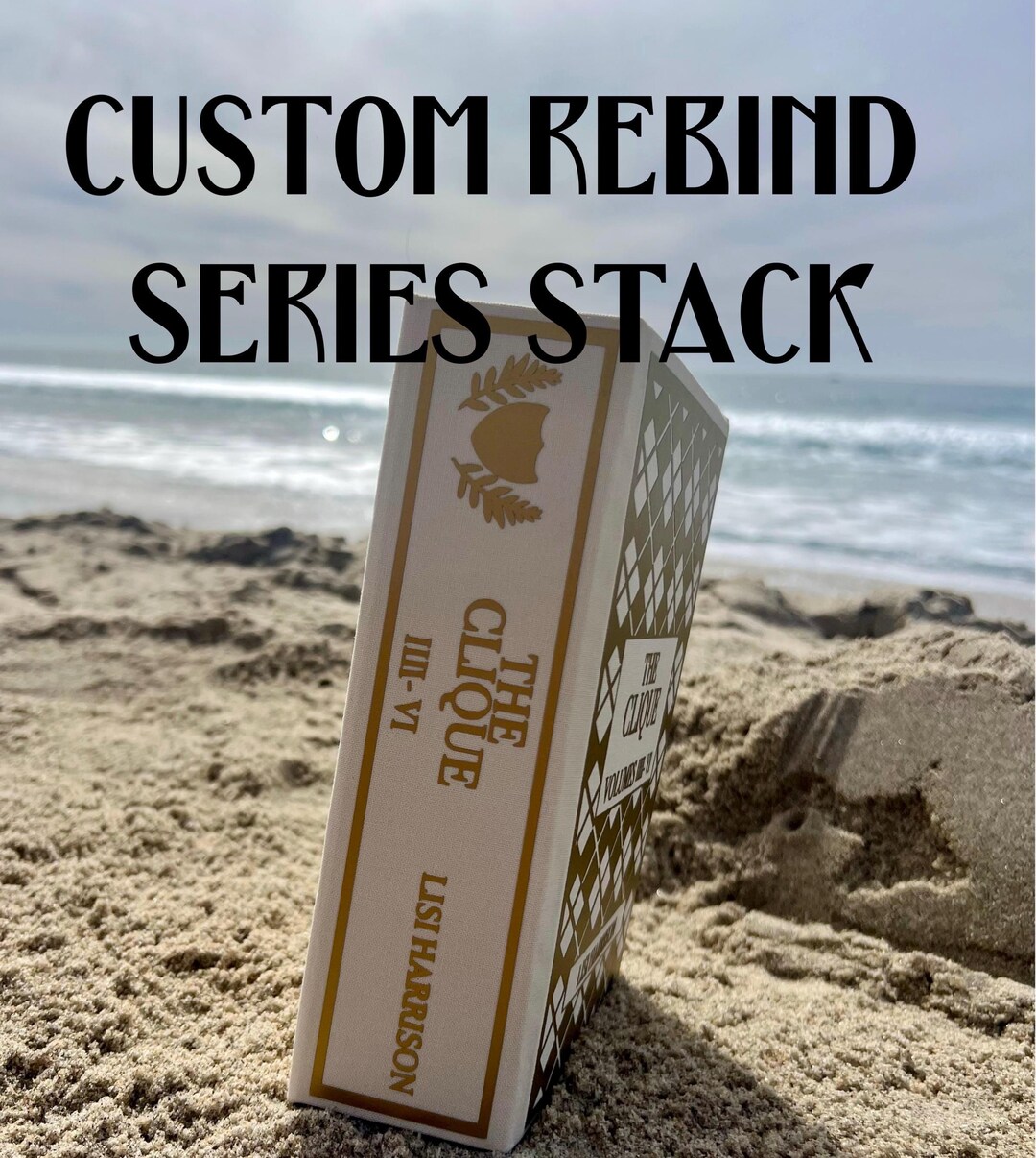 Custom Book Rebind Stacked Book - Etsy