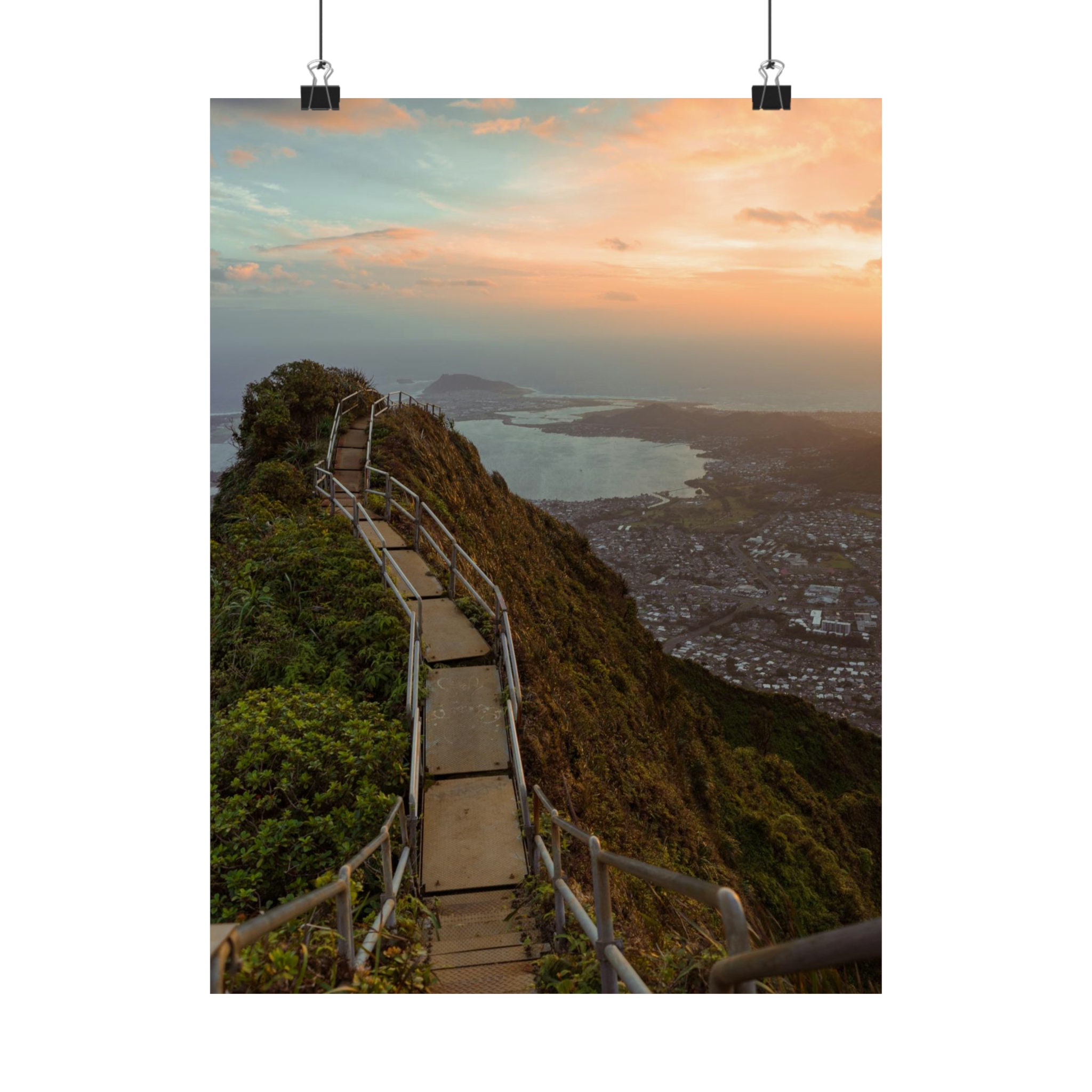 Stairway to Heaven Oahu Hawaii | Photography Print - Etsy