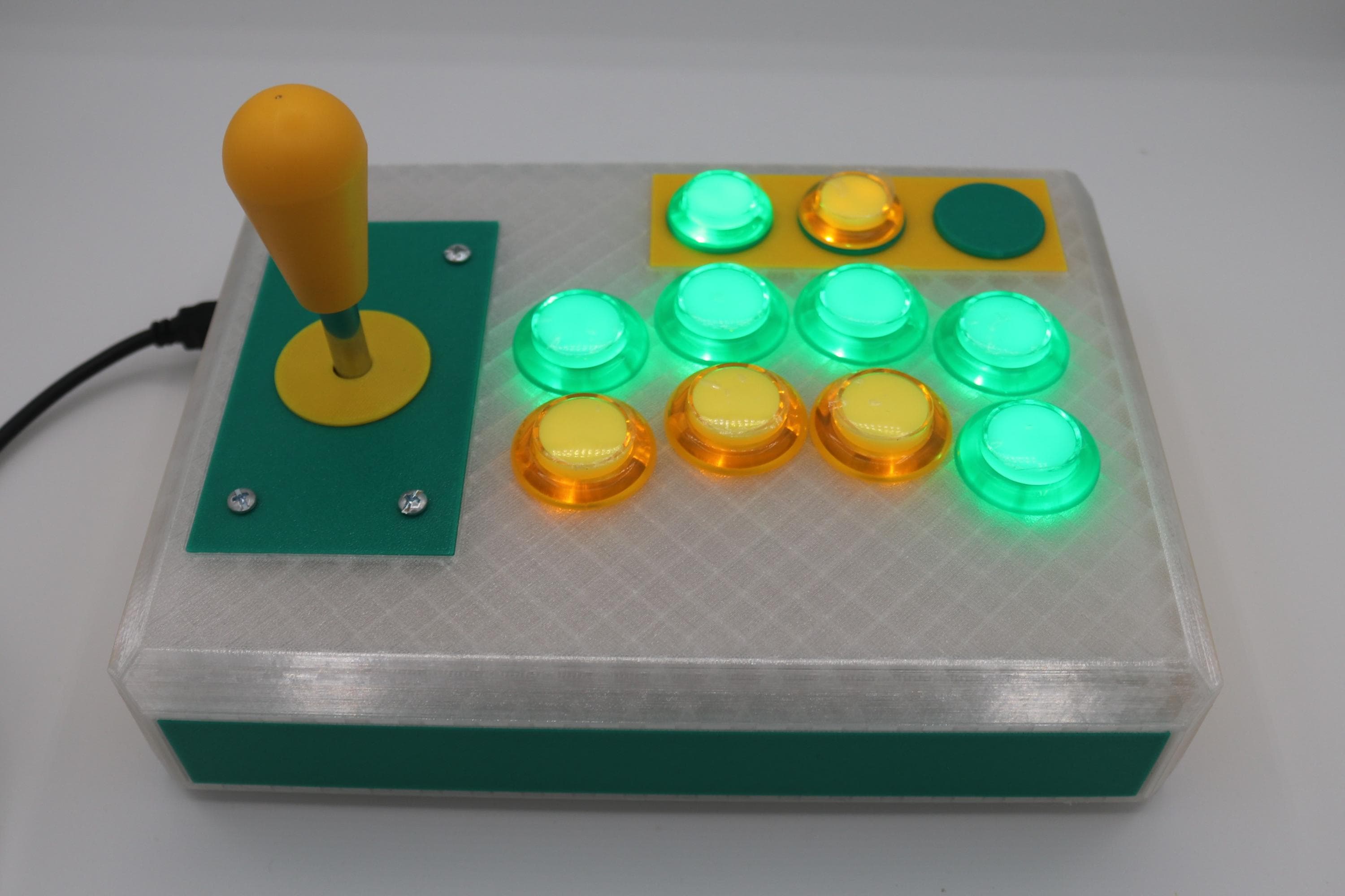 Custom PC Arcade Fight Stick: LED Buttons, Retro Gaming - Etsy