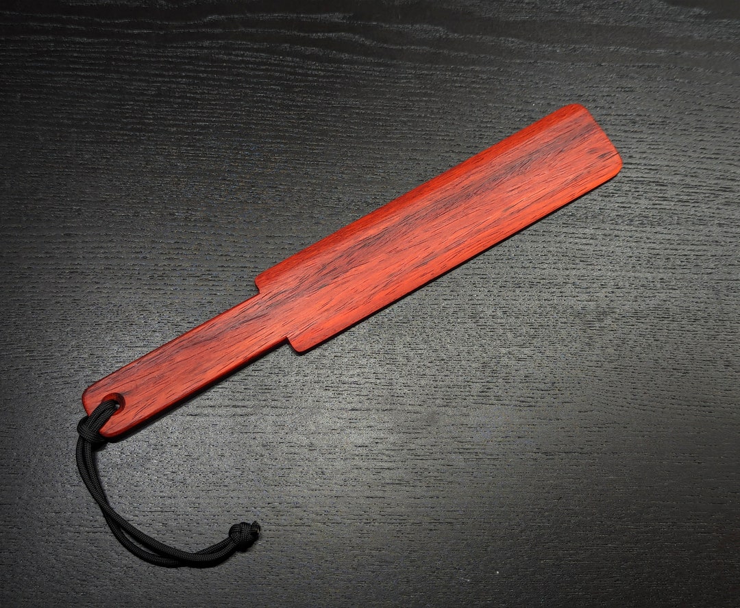 Mini Rounded Padauk Spanking Paddle - Etsy