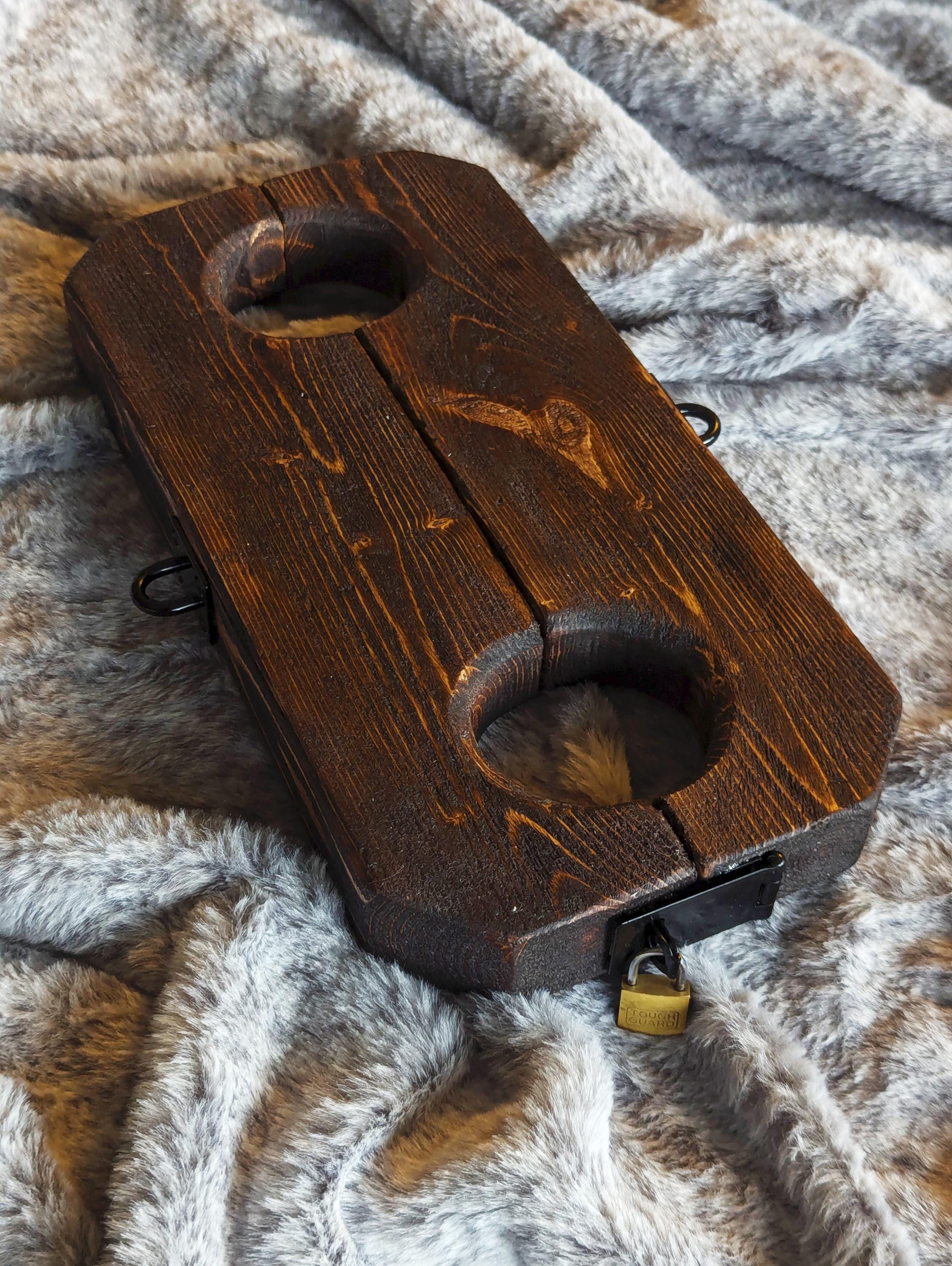 Medieval Dungeon Wooden Wrist Shackles - Etsy