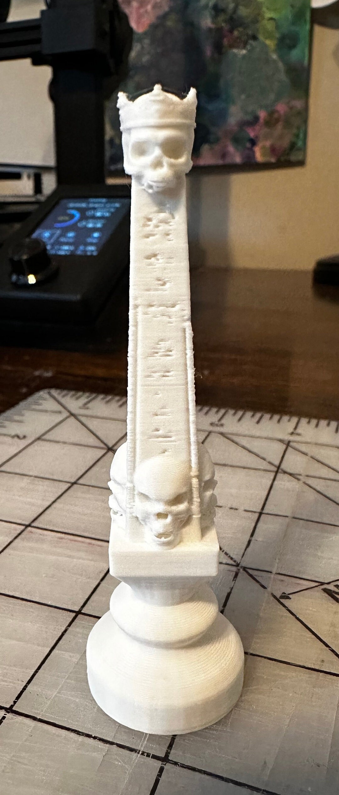 Egyptian Chess Piece Undead Rook Obelisk - Etsy