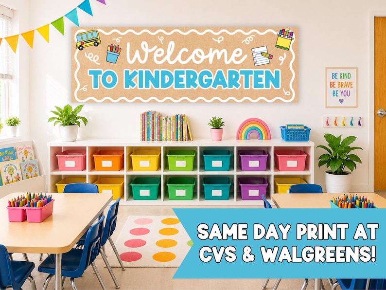 Welcome Back to School Printable Banner! - Etsy