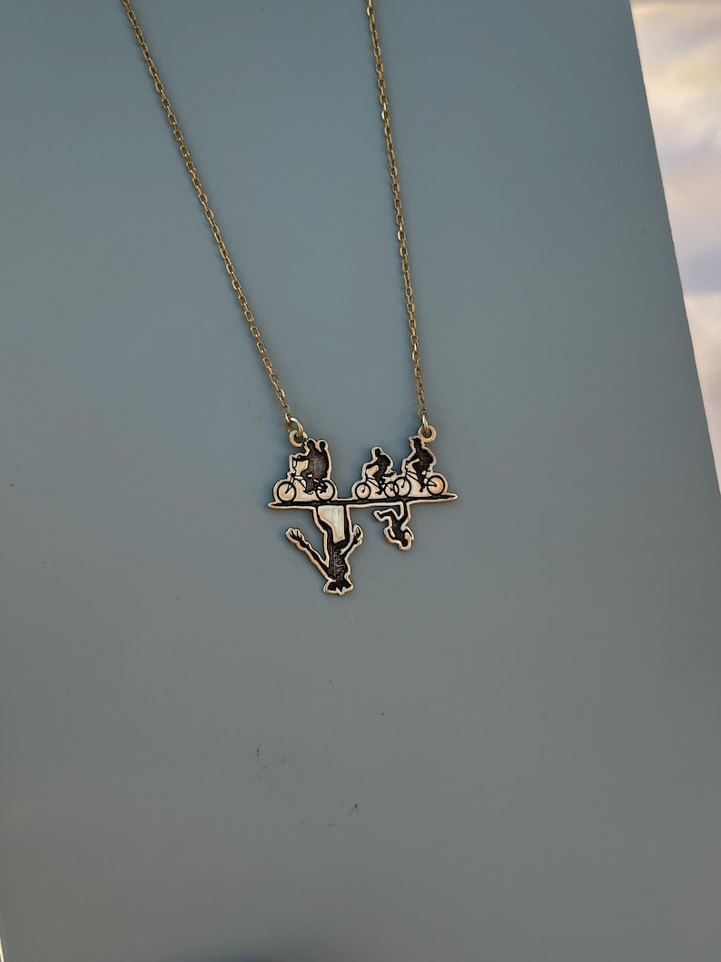 Stranger Things Necklace, 14K Gold Stranger Things, Stranger Things ...