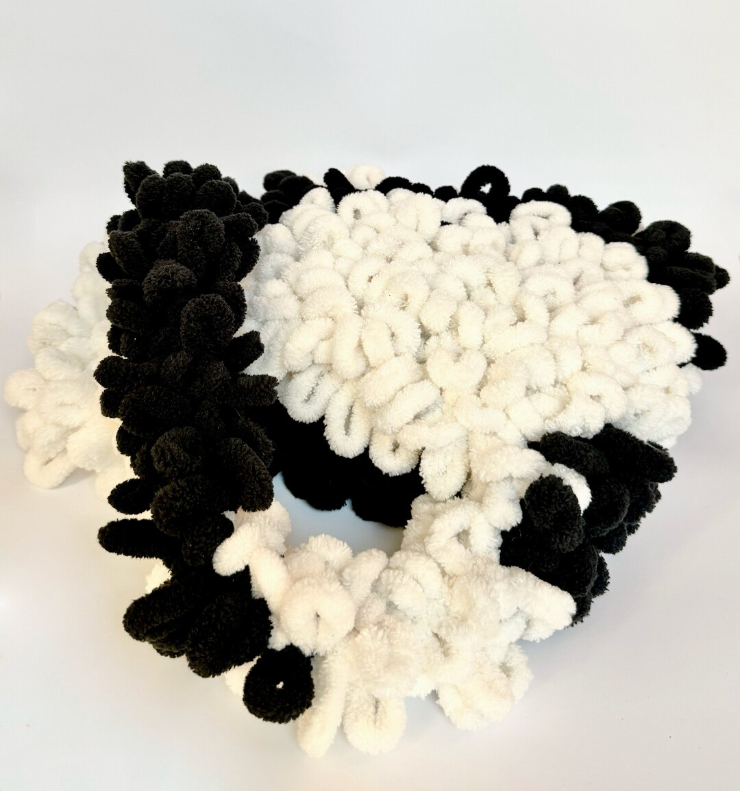 Crochet Purse | Loop Yarn Purse | Chunky Knitted Purse | Chunky Crochet ...