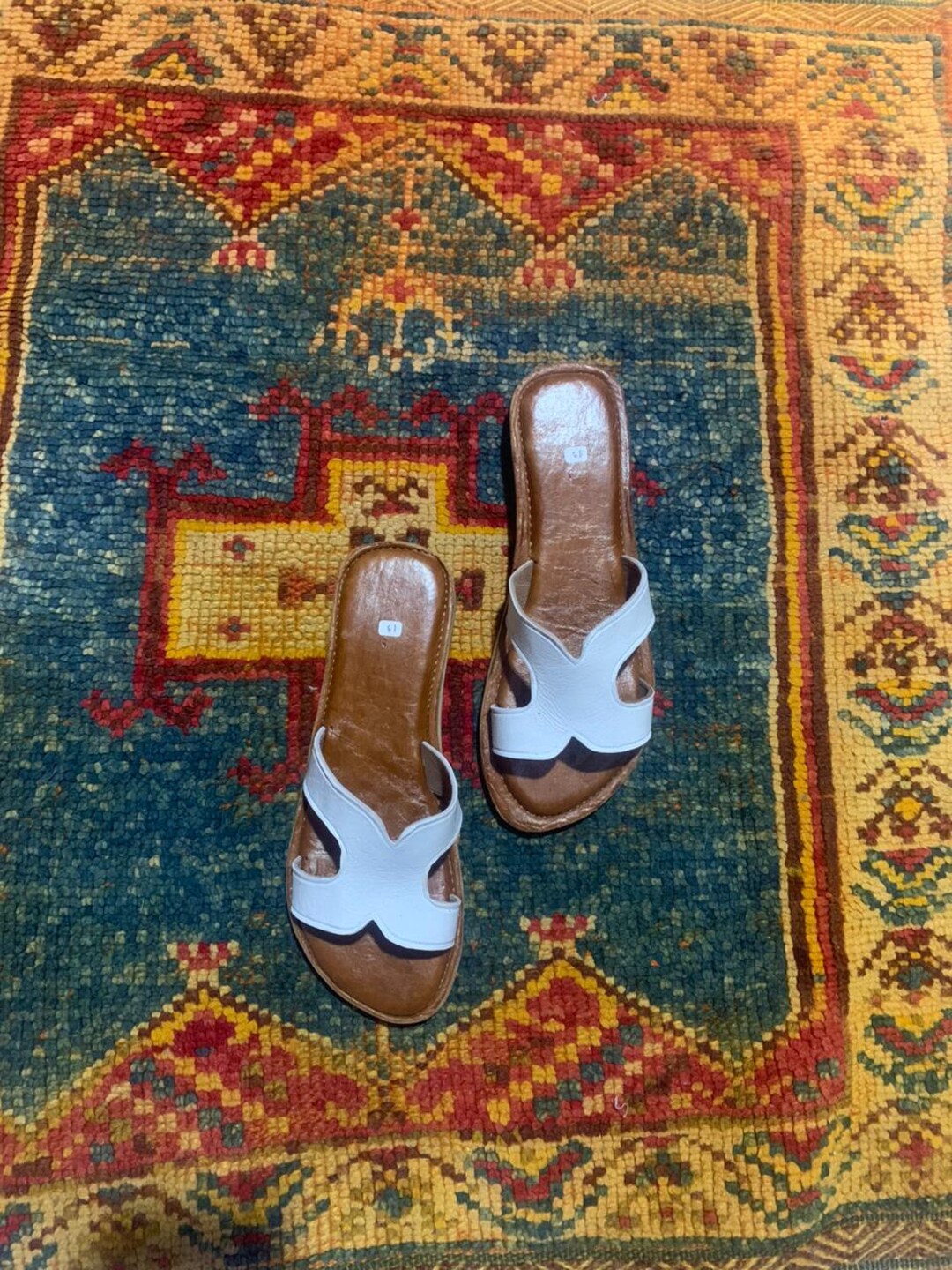 Moroccan Leather Sandals,women's Leather Sandals,the H Sandals ...